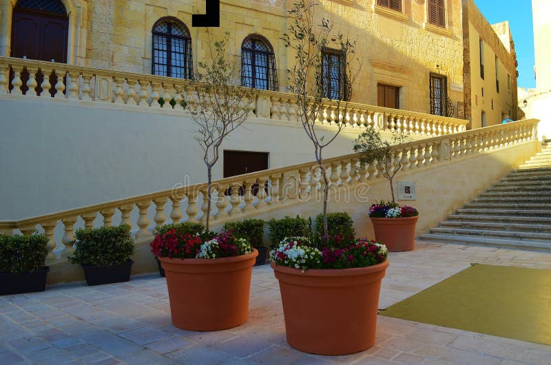 Ancient Gozo Island Architecture Stock Image - Image of island ...