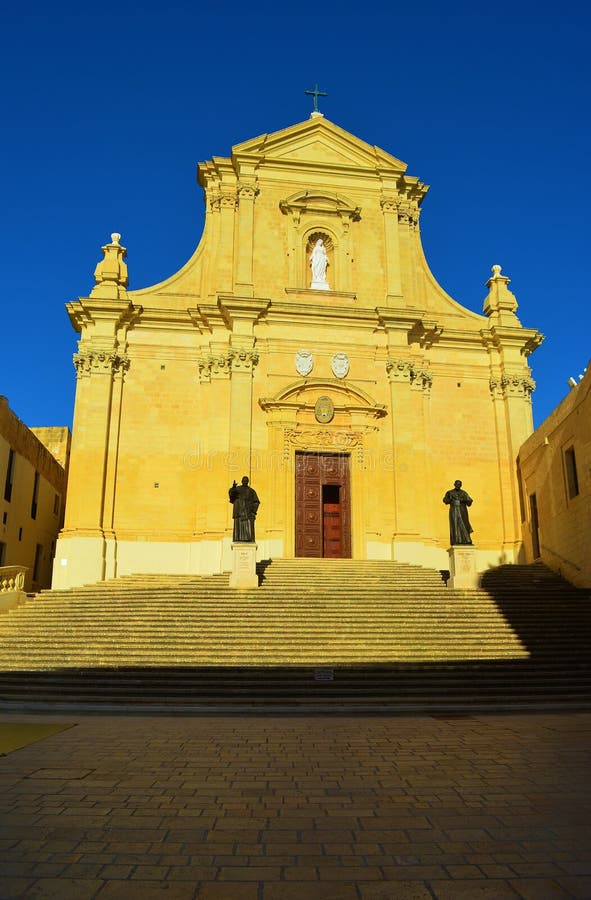 Ancient Gozo Island Architecture Stock Image - Image of blue, gozo ...