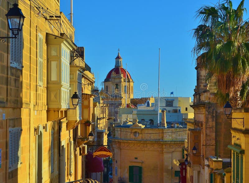 Ancient Gozo Island Architecture Stock Image - Image of island ...