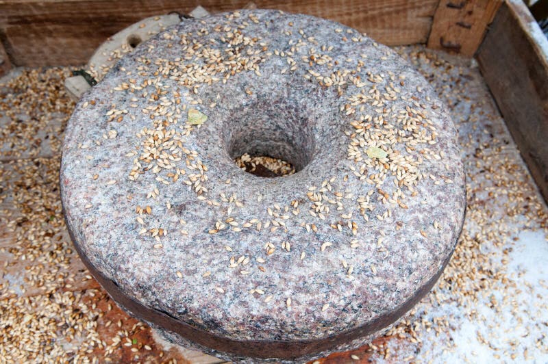 Millstone stock image. Image of food, heavy, history - 29725101