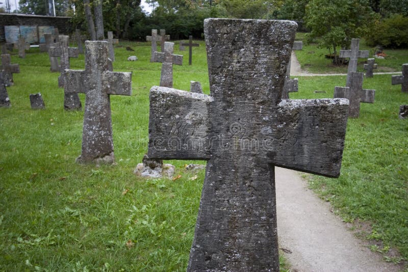 Ancient graveyard stock image. Image of cemetery, dead - 1952407