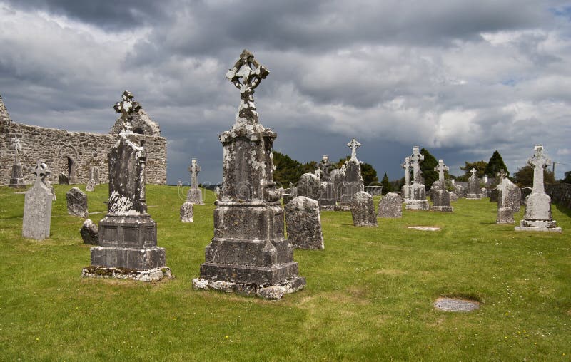 Ancient graveyard stock image. Image of christian, churchyard - 20069987