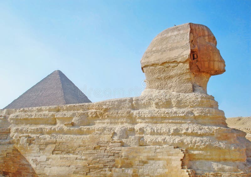 Side of Sphinx in Egypt stock photo. Image of desert - 70754102