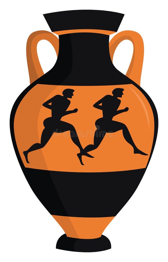 Ancient Greek Sceptre, Vintage Illustration Stock Vector - Illustration ...