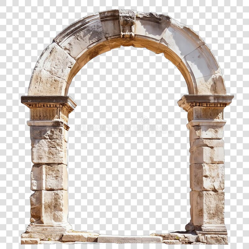 Ancient greek arch stock image. Illustration of estate - 341508793