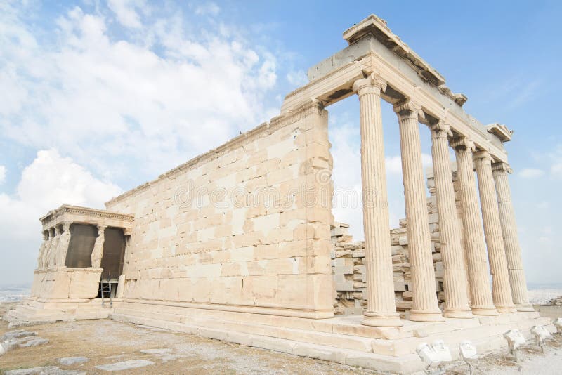 Ancient greek building stock image. Image of destinations - 26453529
