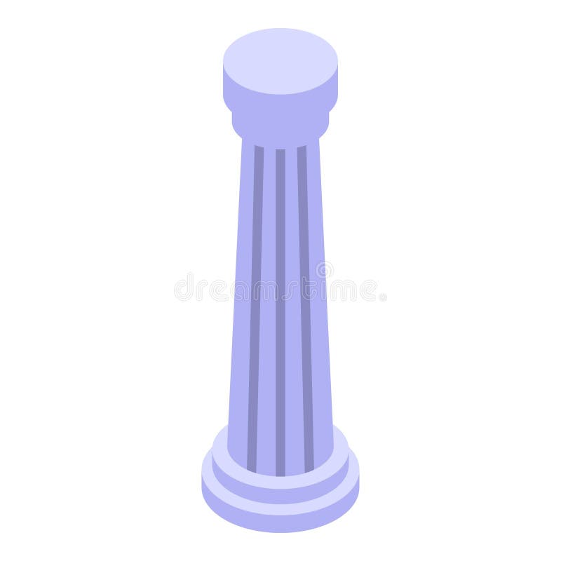 Ancient Greek Column Standing Tall Representing History and Culture ...