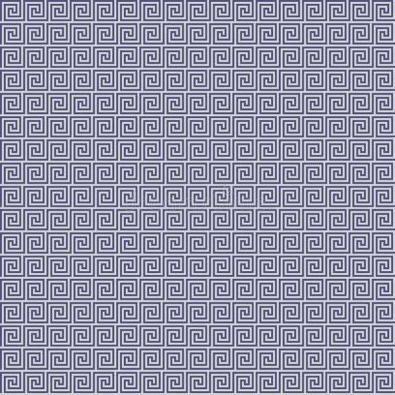 Ancient Greek Decorative Seamless Pattern Meander Abstract Vector ...