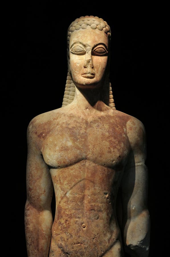 Ancient Greek Kouros Statue Stock Photos - Free & Royalty-Free Stock ...