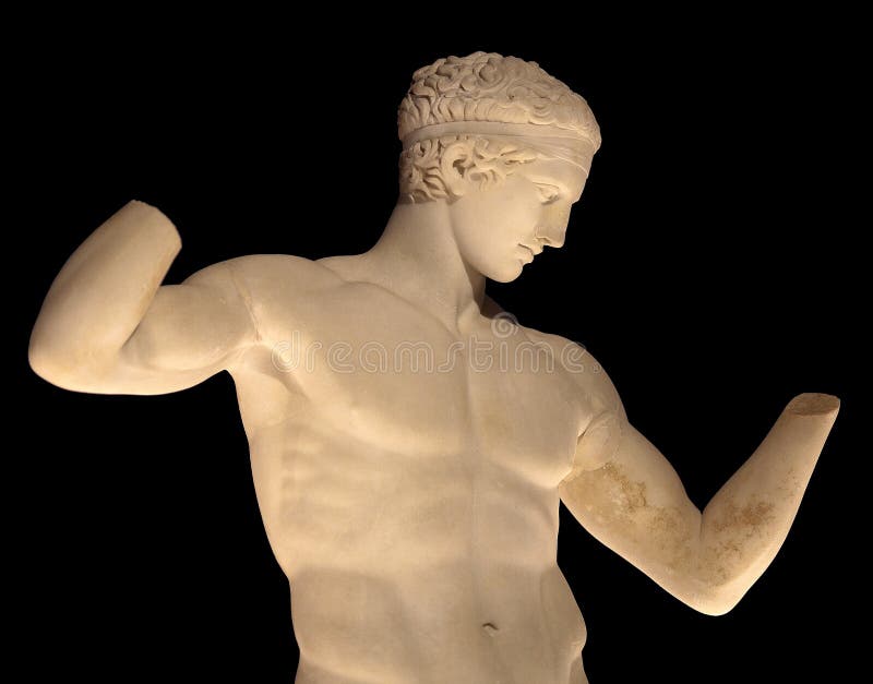Marble Statue of Antinous, Delphi Archaeological Museum, Greece ... Marble Statue of Antinous, Delphi Archaeological Museum, Greece ...