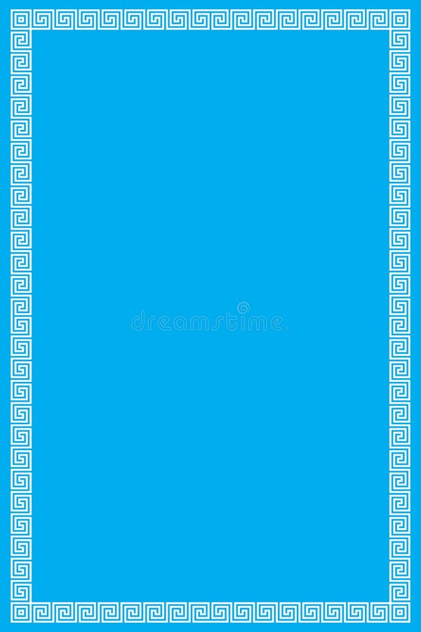 Ancient Greek Ornament Meander Stock Vector - Illustration of graphic ...