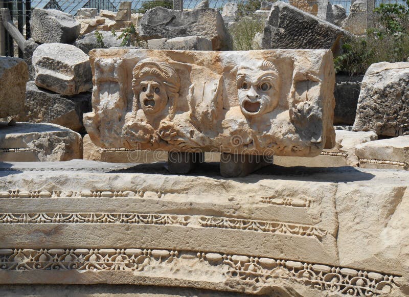 Ancient Greek Sculpture in Turkey Editorial Photography - Image of ...