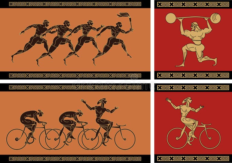 Greek Runner Stock Illustrations – 149 Greek Runner Stock Illustrations ...