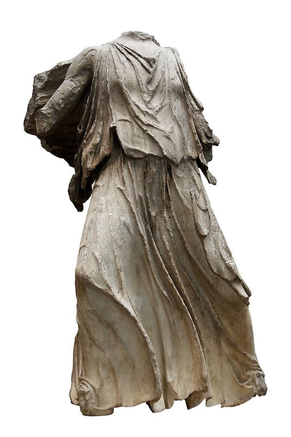 Ancient Greek Statue from the Parthenon Stock Image - Image of female ...