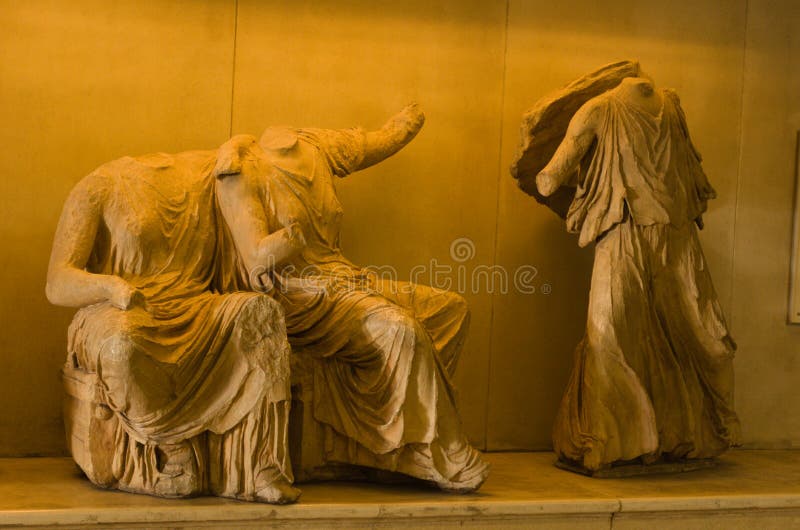 Ancient Greek Statues in Athens Editorial Image - Image of history ...
