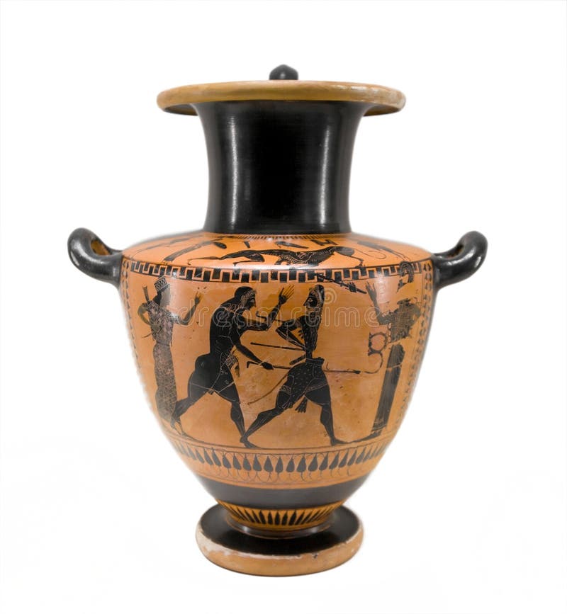 Ancient Greek Vessel stock image. Image of greek, myth - 8213419