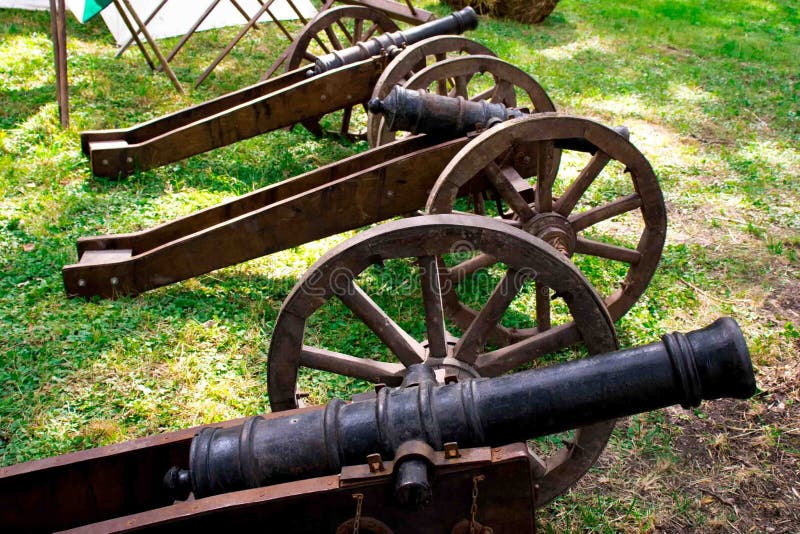 Ancient gun stock image. Image of weapons, guns, steel - 7134949