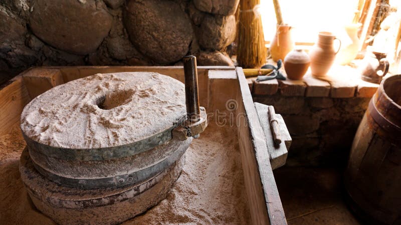 226 Ancient Stone Hand Grain Mill Photos - Free & Royalty-Free Stock ...