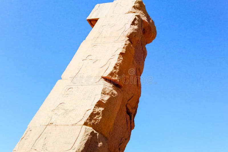 Ancient Hieroglyphics on Stones and Obelisks Stock Photo - Image of ...