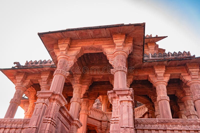 Ancient Hindu Temple Architecture with Bright Sky from Unique Angle at ... Ancient Hindu Temple Architecture with Bright Sky from Unique Angle at ...