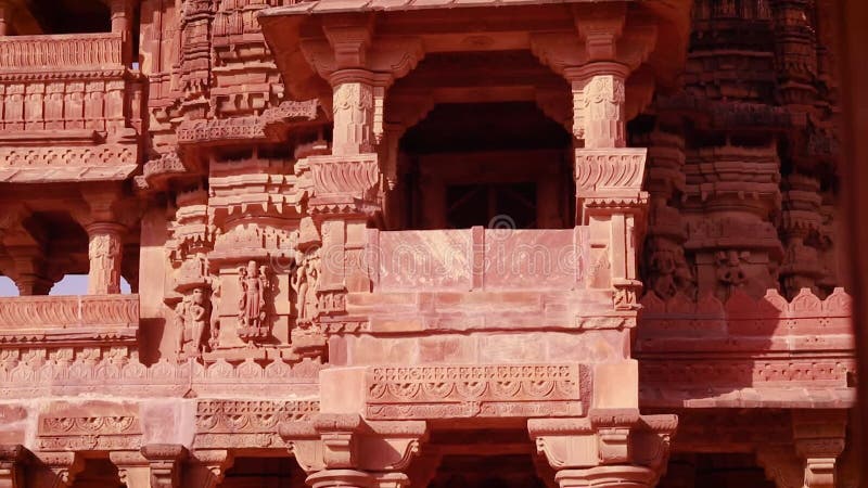 Ancient Hindu Temple Pillar Architecture from Different Angle at Day ...