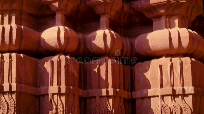 Ancient Hindu Temple Pillar Architecture from Different Angle at Day ...