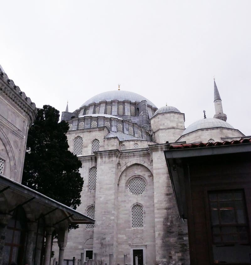 An Ancient Historical Oriental Mosque in the Ottoman Architectural ...