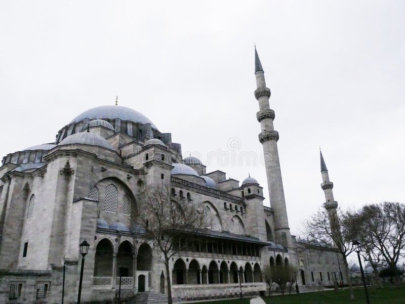 An Ancient Historical Oriental Mosque in the Ottoman Architectural ...