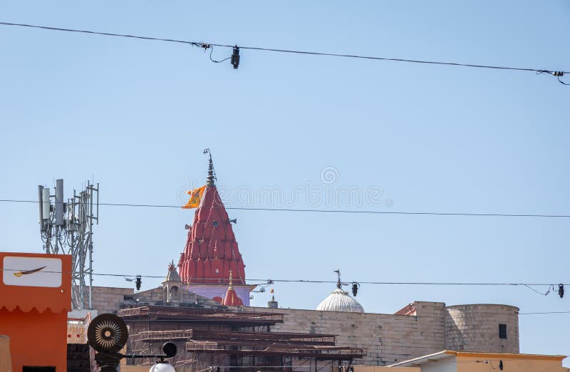 Ancient Holy Temple Dome Architecture with Bright Blue Sky at Morning ...
