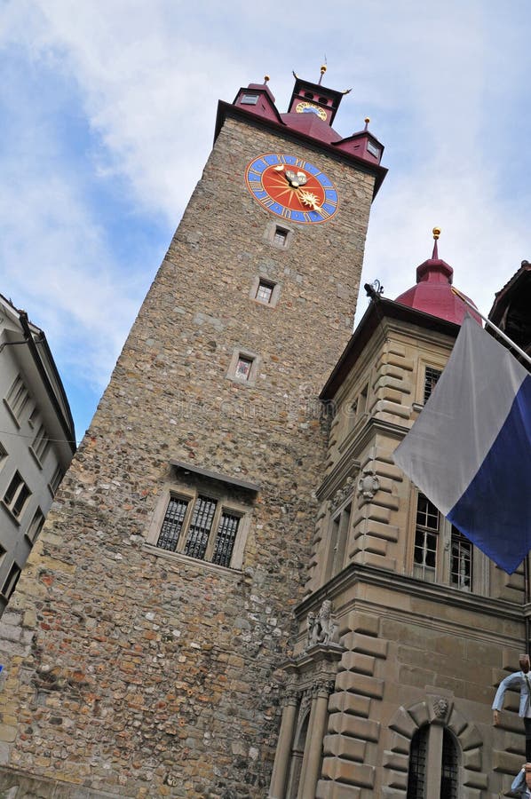 Ancient house stock photo. Image of travel, clock, sight - 11697340