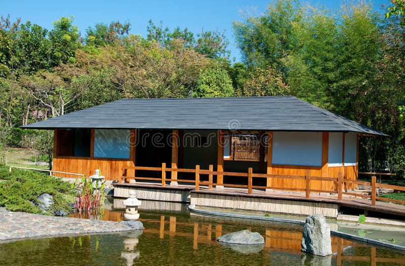 The Ancient house stock image. Image of japan, sunny - 26557425