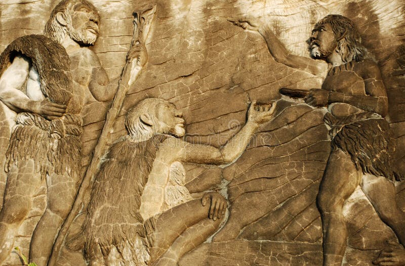 Ancient Human Bones - Hands and Vertebrae Stock Image - Image of ...