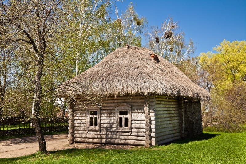 Ancient hut stock image. Image of cottage, exterior, interior - 20891467