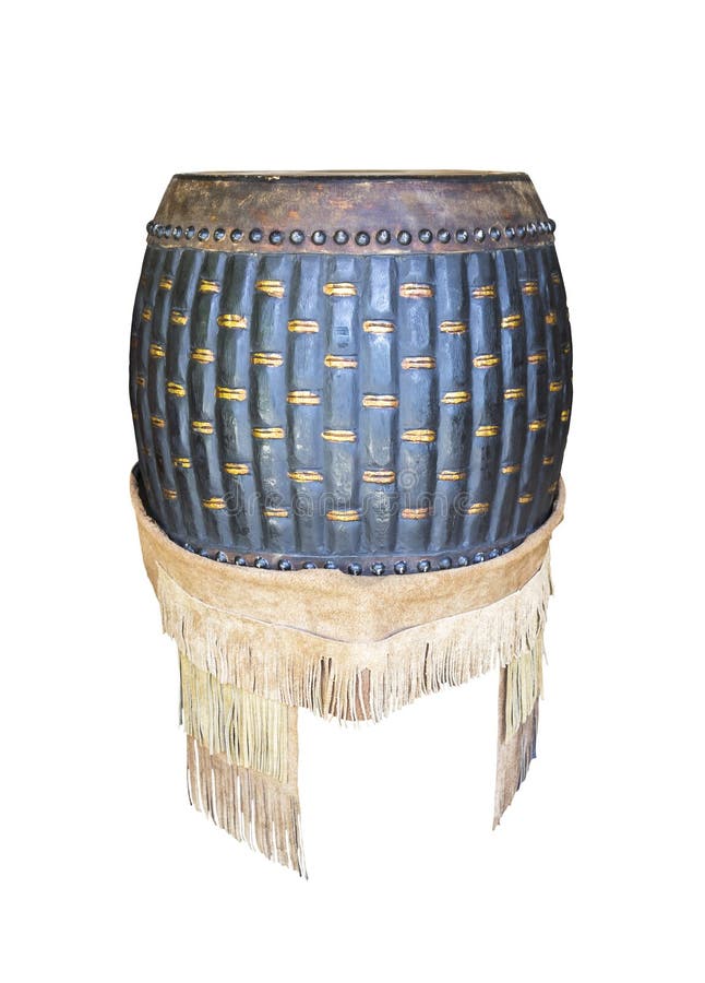Ancient indian drum stock image. Image of handicraft - 42483911