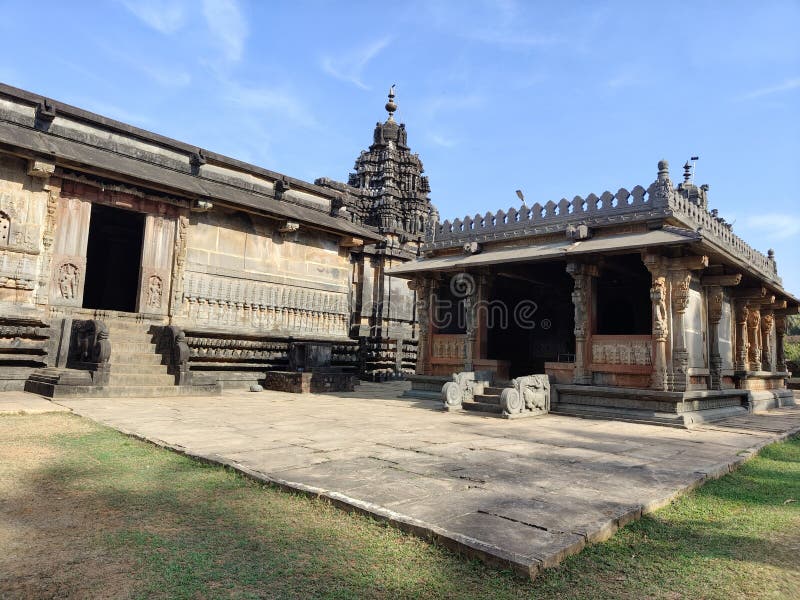 Ancient Indian Marvel of Hindu Temple Stock Image - Image of empire ...