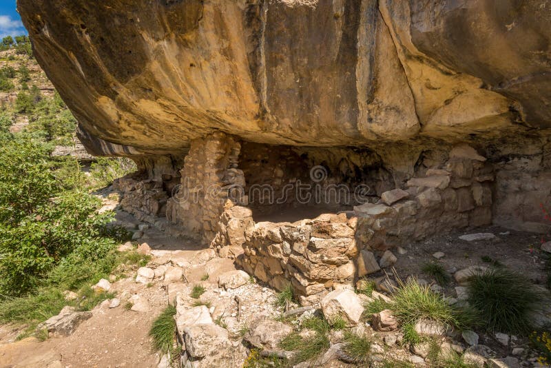 Ancient Indian Ruins stock image. Image of hogan, home - 59853633