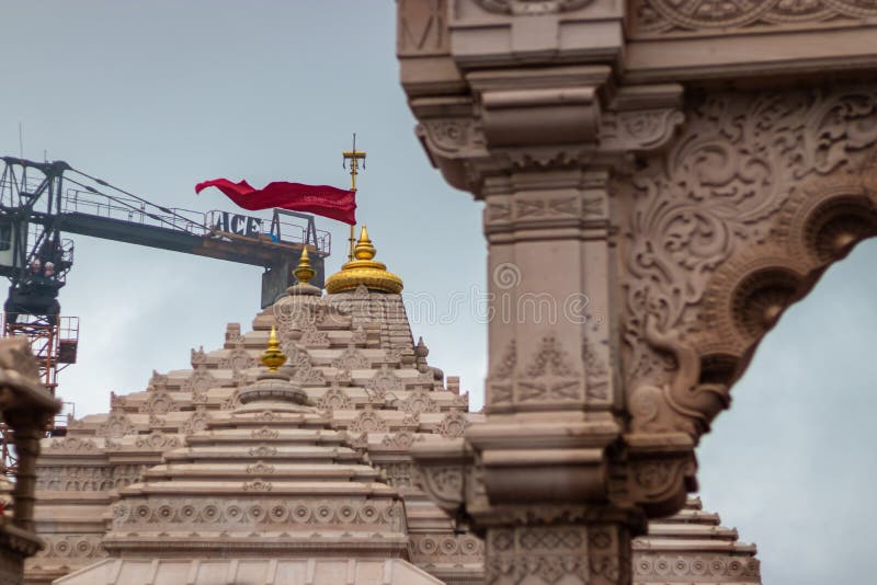 Ancient Indian Temple Dome Architecture at Day from Different Angle ...