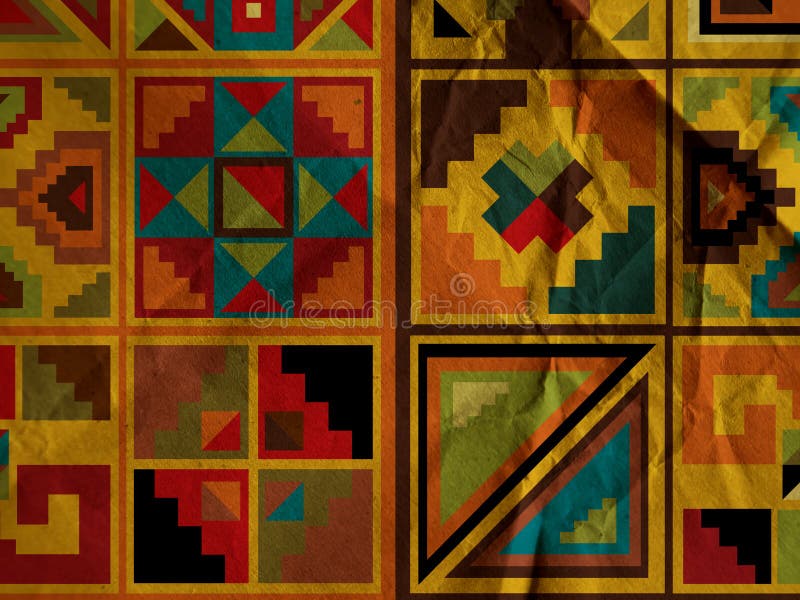 Ancient Inka Art stock image. Image of paper, paracas - 160323703