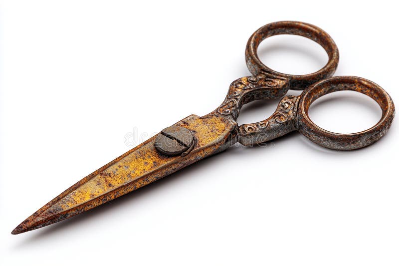 Antique Rusty Scissors Stock Illustrations – 150 Antique Rusty Scissors ...