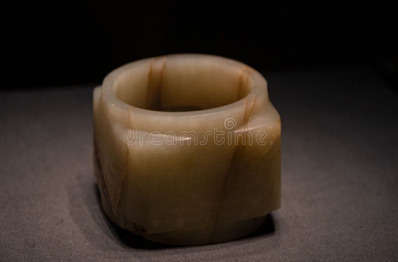 Ancient Jade Artifacts from Hubei Museum Editorial Image - Image of ...