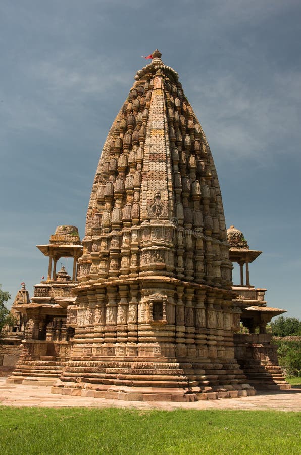 Ancient Jain Temple of Bijolia Stock Photo - Image of architecture ...