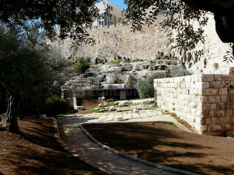 Ancient Jerusalem stock image. Image of tours, cities - 65506655