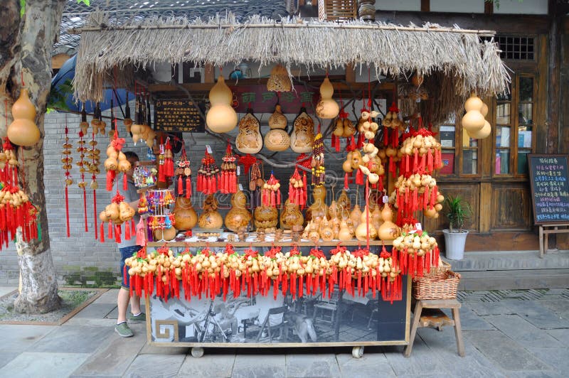 Ancient Jinli Street, Chengdu Editorial Photo - Image of arts, chengdu ...
