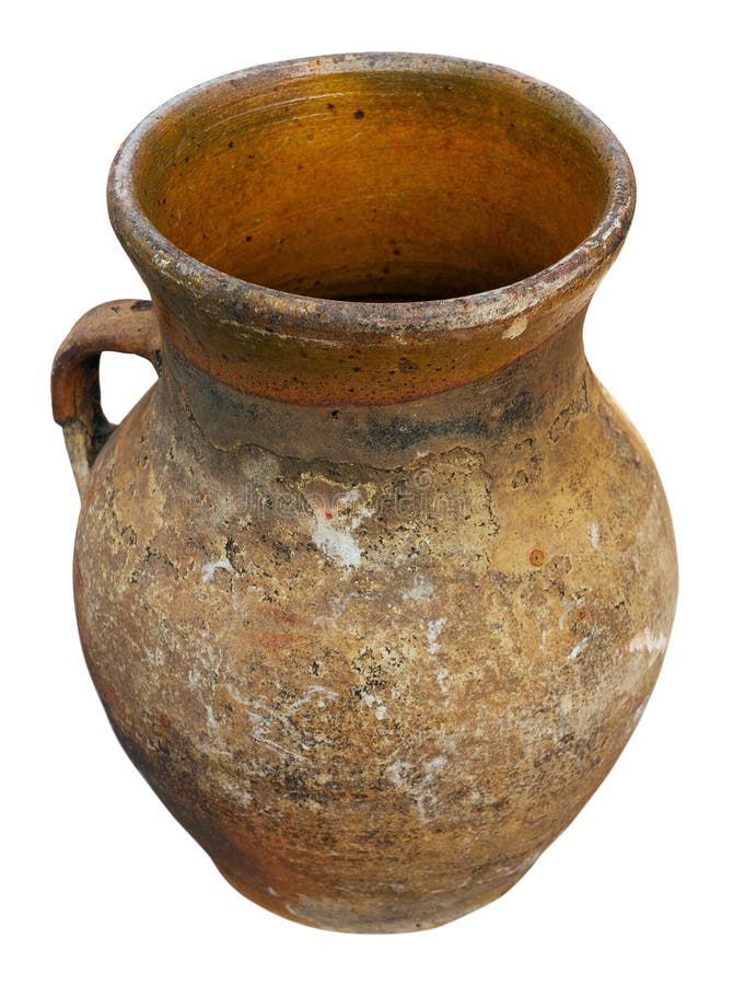 Old ceramic jug stock image. Image of archaeology, ancient - 22934803