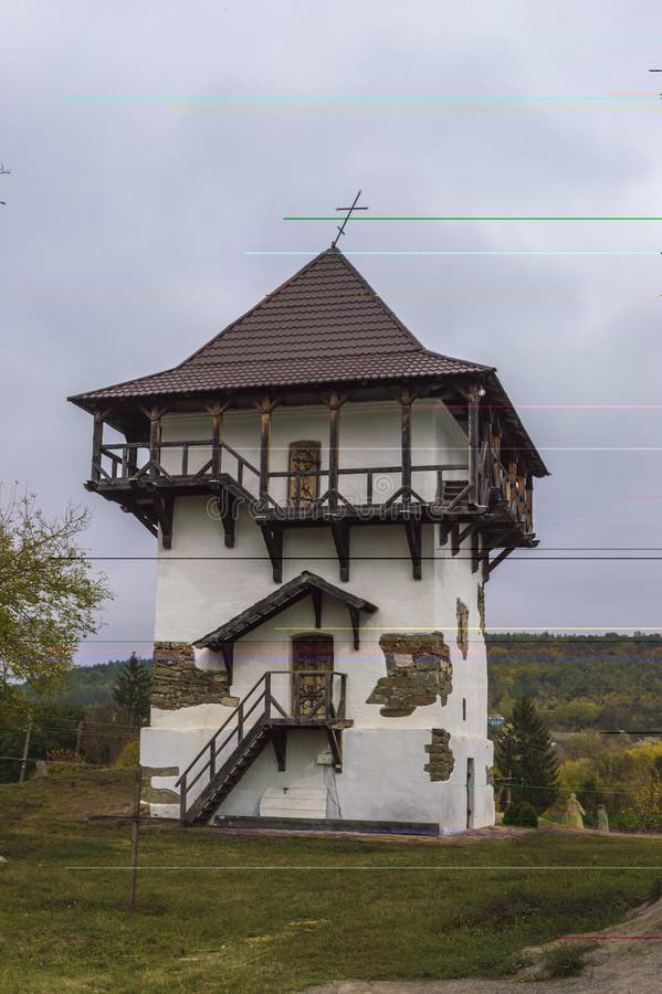 Ancient Keep Tower stock photo. Image of ancient, building - 160890792