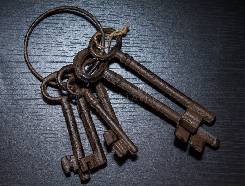 Ancient key stock photo. Image of interior, table, security - 32685052