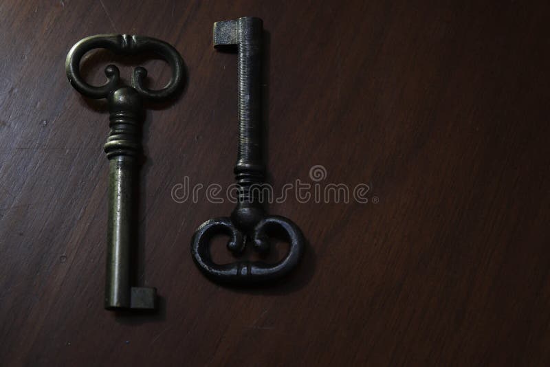 Ancient Key. Antiques. Old Things. Stock Image - Image of decorations ...