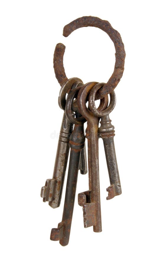 Ancient keys stock image. Image of metal, antiques, rusty - 6883119