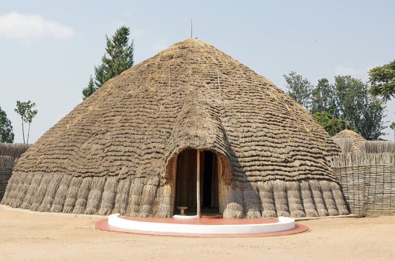 The Ancient King S Palace in Nyanza Editorial Image - Image of museum ...