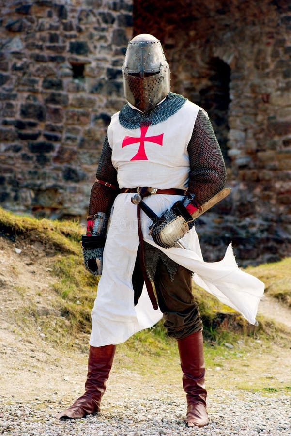 Weary Knight, after the Battle Stock Photo - Image of iron, chivalry ...